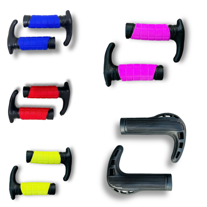 Bicycle Handle Grips, High Quality Grips with Safe Horn End, Soft ...