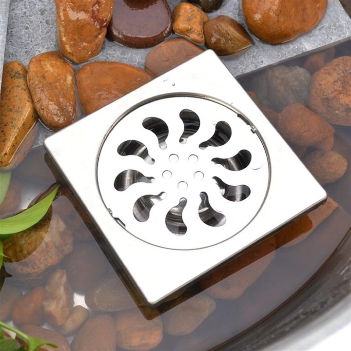 Stainless Steel floor drain Stainless Steel Square Round Shower Drain ...