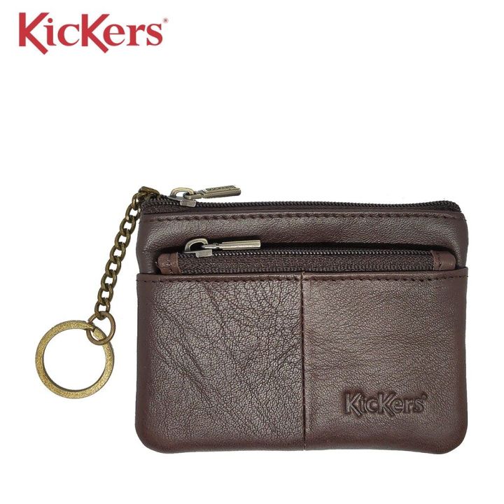 Kickers Signature Stamp Logo Genuine Leather Coin Purse KIC88369 | Daraz.lk