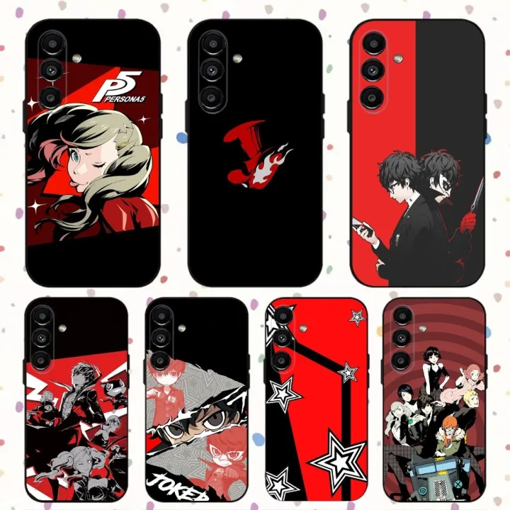 Game P5 P-Persona 5 Phone Case For Samsung S24,S21,S22,S23,S30,Ultra ...