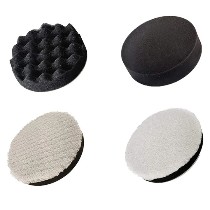 5pcs/set Of Car Polishing And Waxing Sponge Wheel Sponge Disc Hair Ball ...