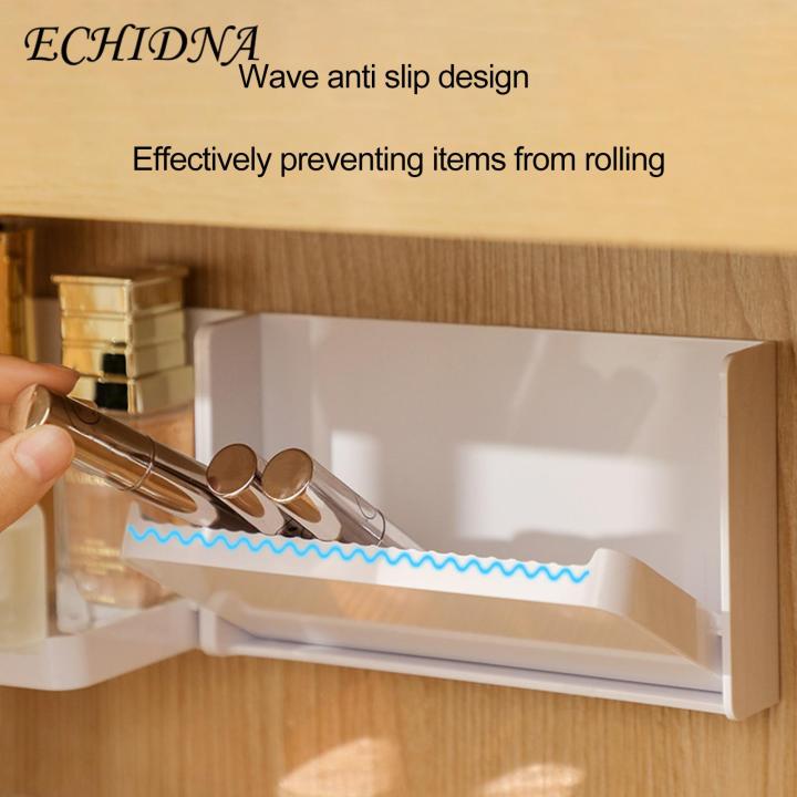 Storage Rack with Self-adhesive Design Storage Rack Easy Install Space ...