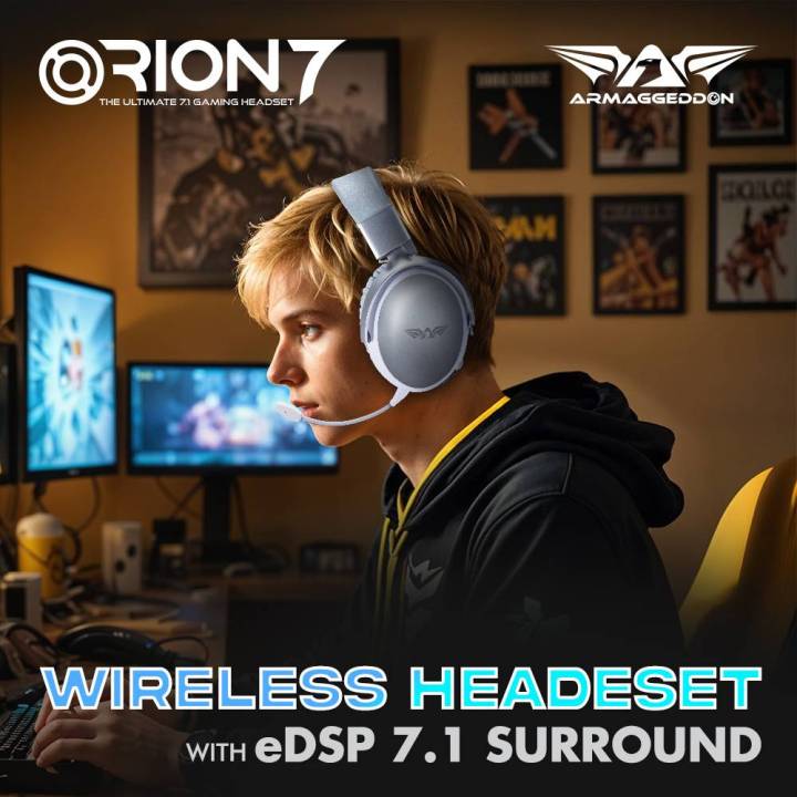 Armaggeddon Orion 7 Wireless Gaming Headset | Daraz.lk