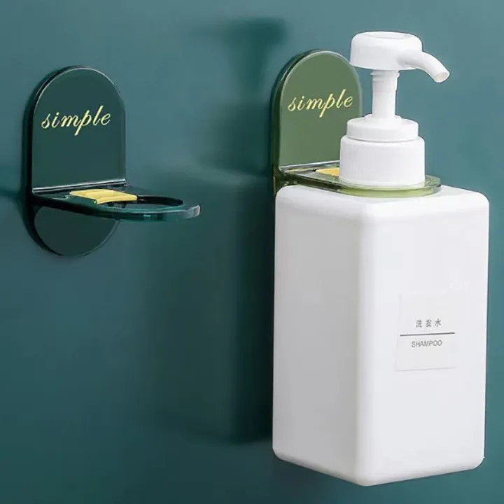 Shampoo Rack Bathroom Wall Mounted Punch-free Shower Gel Storage Rack ...