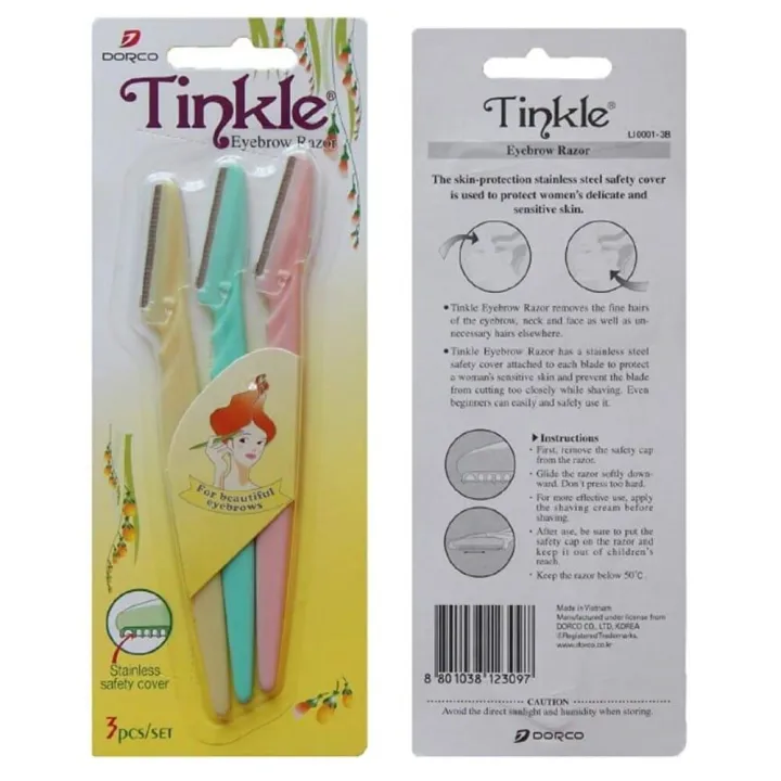 tinkle High Quality Eye Brow Eraser Pack Of 3 Pics | Daraz.lk