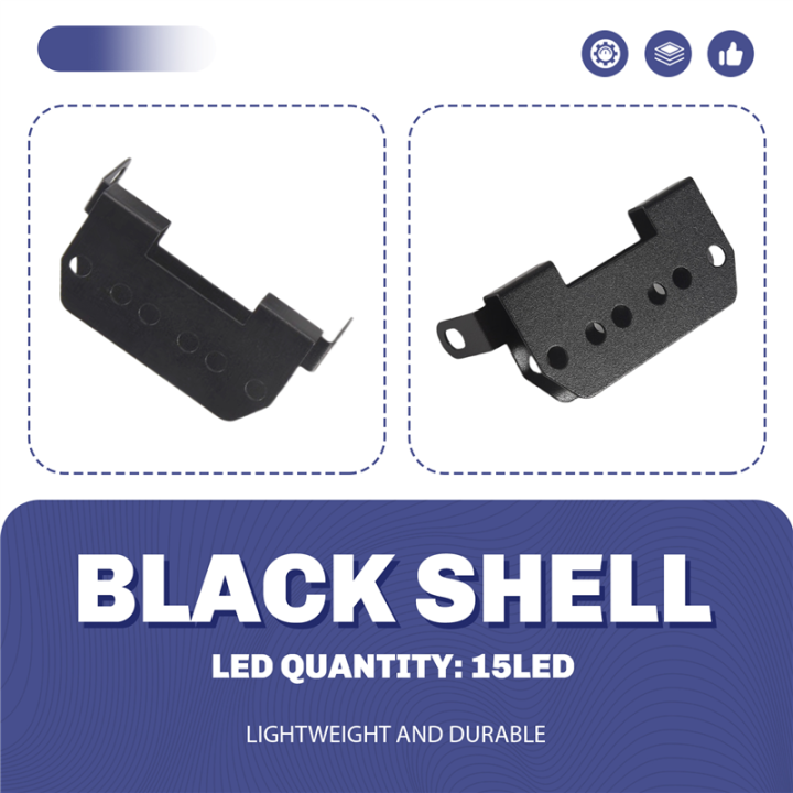 LED Car Brake Light 15LED F1 Style Universal Shell Black Shell | Daraz.lk