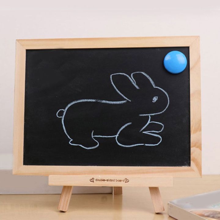Wipeable Writting Guide Board Desk Display Mini Blackboard Chalkboard ...