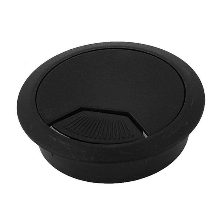 60mm Computer Desk Table Grommet Cable Port Wire Hole Cover 3 Pcs ...