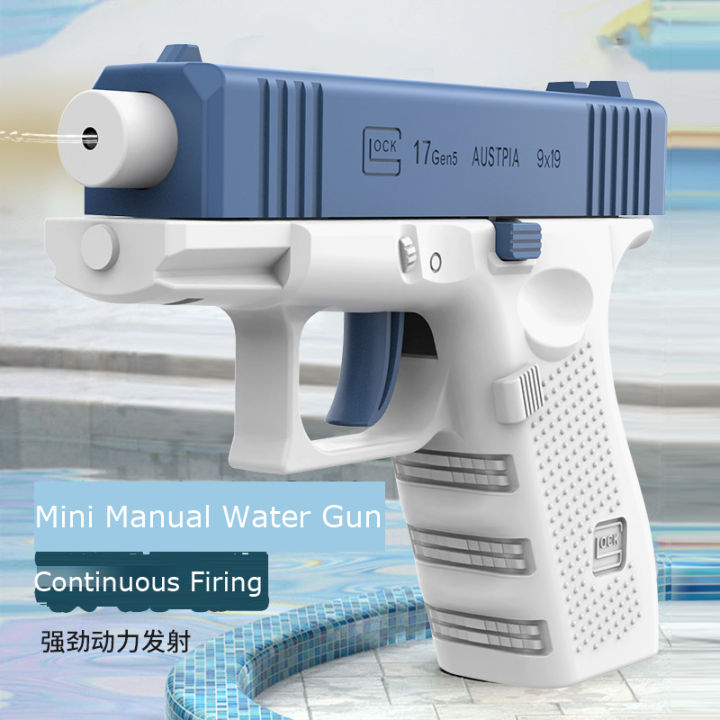 Manual Water Gun Glock Summer Swimming Water Play Toy | Daraz.lk