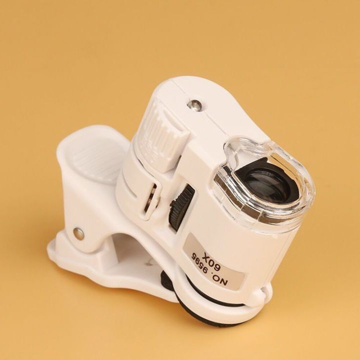 【Hengli jewelry story】60X Lighted Cell Clip Camera Universal Magnifier ...
