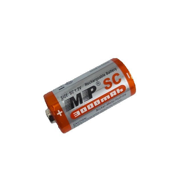 SC Size Rechargeable Battery 1.2V 3000mAh MP Brand | Daraz.lk