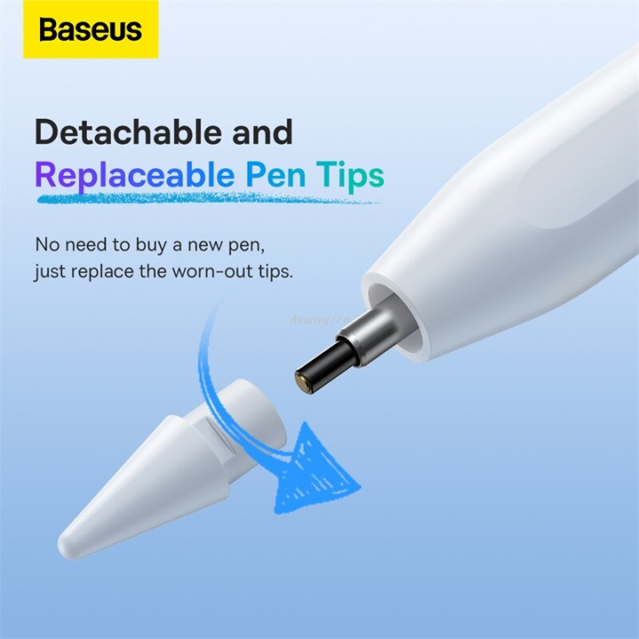 Asunygiro Baseus Tablet Stylus Pen Magnetic Charging For Pad Pro 11 12. ...