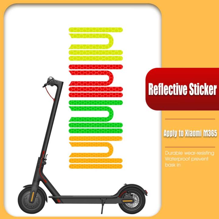 FG Electric Scooter Reflective Stickers for Xiaomi Mijia M365/Pro ...