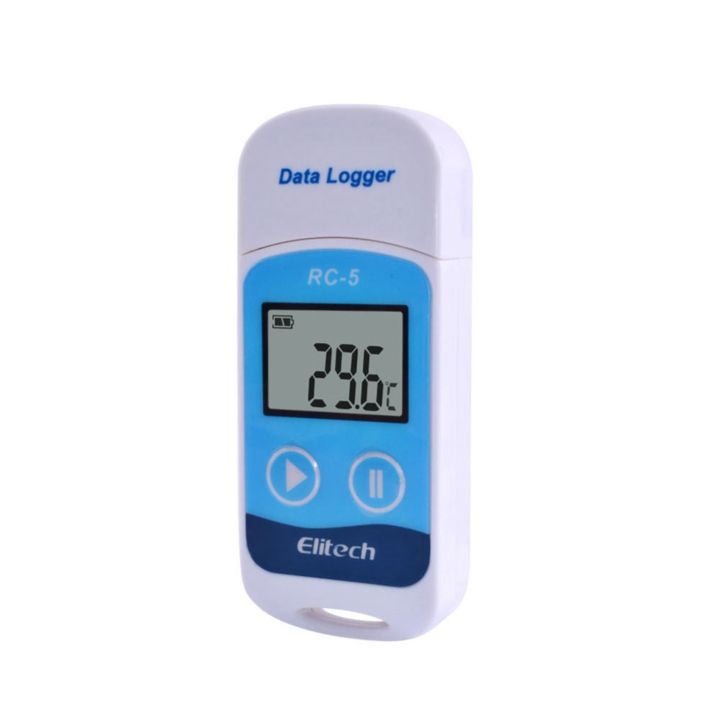 10X RC-5 High-Precision Digital USB Temperature Data Logger for ...