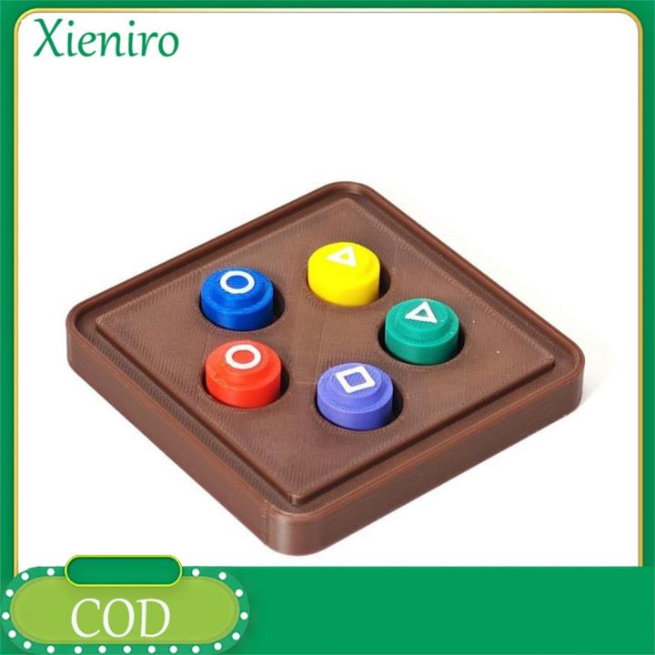 Xieniro Stone Catching Game Colorful K an Traditional Jacks Stone Game ...