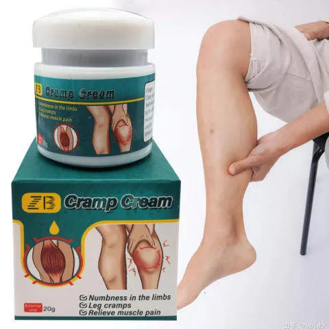 ZB Leg Cramp Relief Ointment Calf Discomfort Muscle Spasm Cream Pain ...