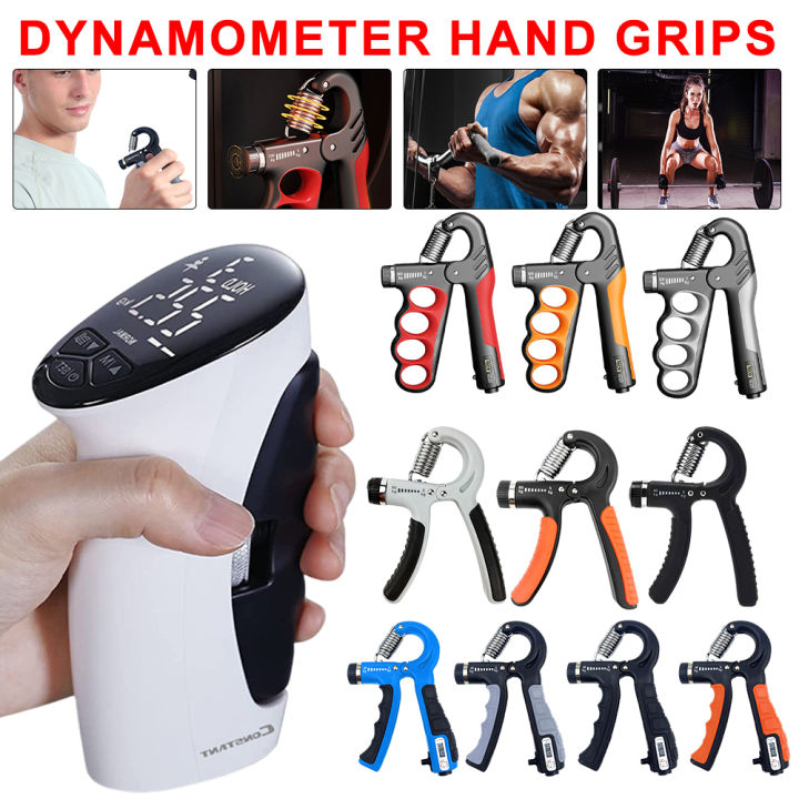 Electronic/Manual Hand Grip Digital Hand Dynamometer Counting Gripper ...