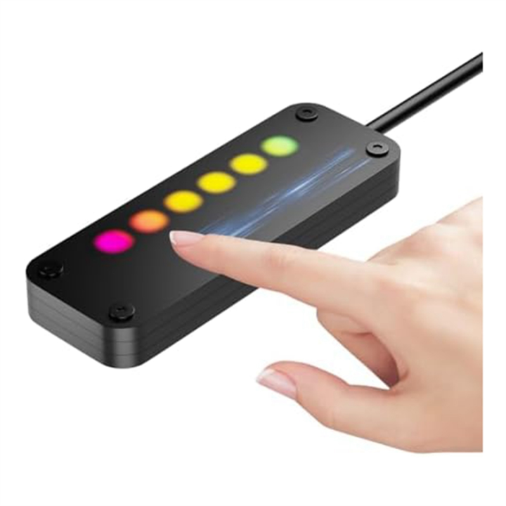 PC Control Touch Sliding Control PC Desktop Computer External SW LED on ...