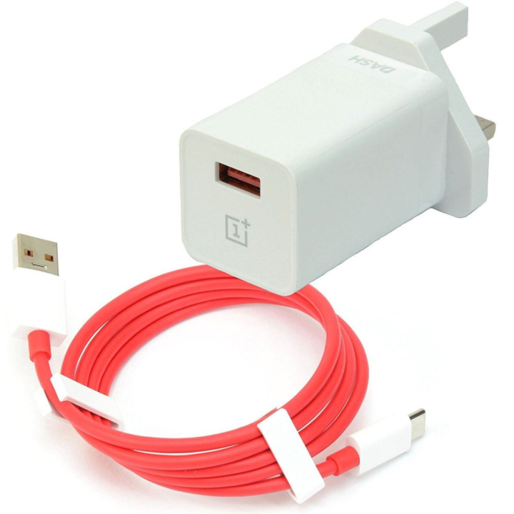 OnePlus Dash Charge Power Adapter (White) 3 Pin | Daraz.lk