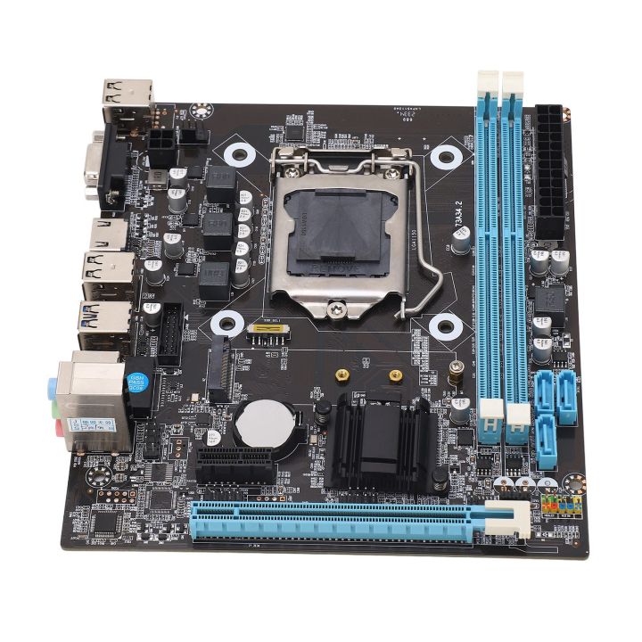H81 Gaming Motherboard Dual Channel DDR3 M.2 NVMe NGFF SATA 6Gb/s PCIe Slot LGA 1150 Micro ATX ...