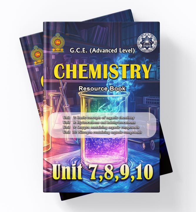 Chemistry Resource Book | Grade 12 | Unit 7,8,9,10 | English | Daraz.lk