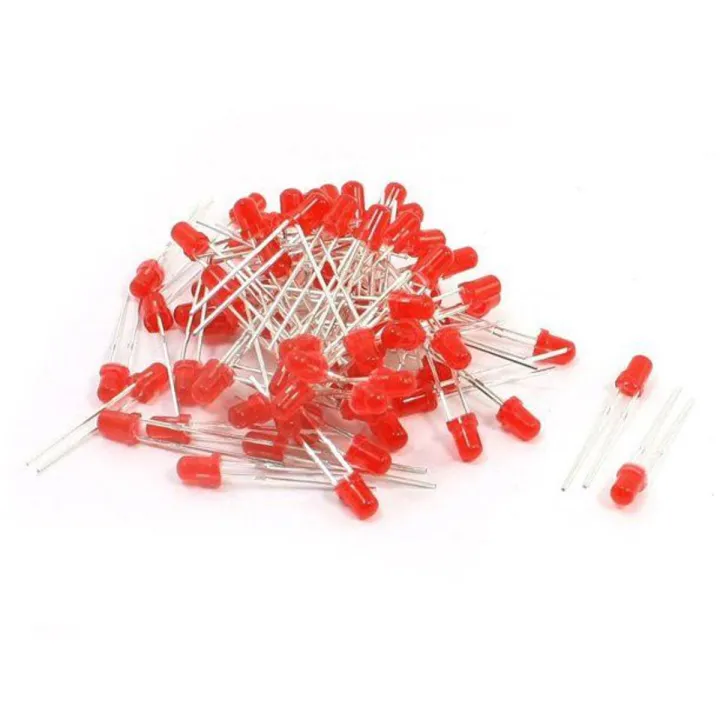 20Pcs 3mm Red led DC 3V | Daraz.lk