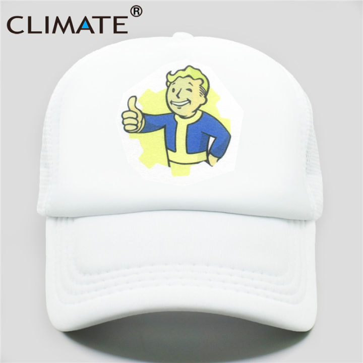 【Heartbeat Girl Store】CLIMATE Fallout Cap Men Hat Nuka Trcuker Cap ...