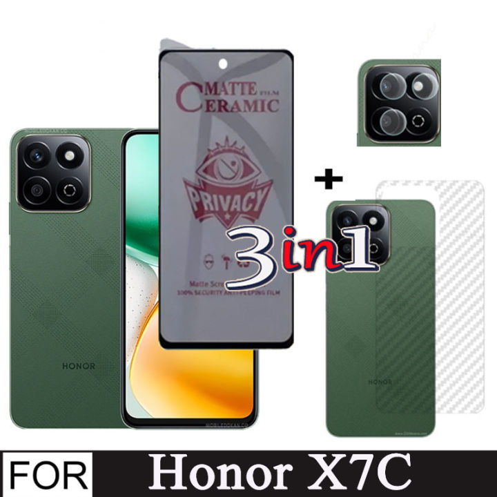 Honor X7C Tempered Glass Full Cover Film For Huawei Honor X7A X7B X8B 3 ...