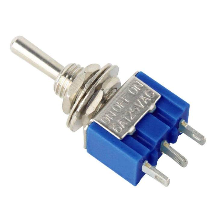 AC 125V 6A 3 Pin SPDT On Off On 3 Position Mini Toggle Switch | Daraz.lk