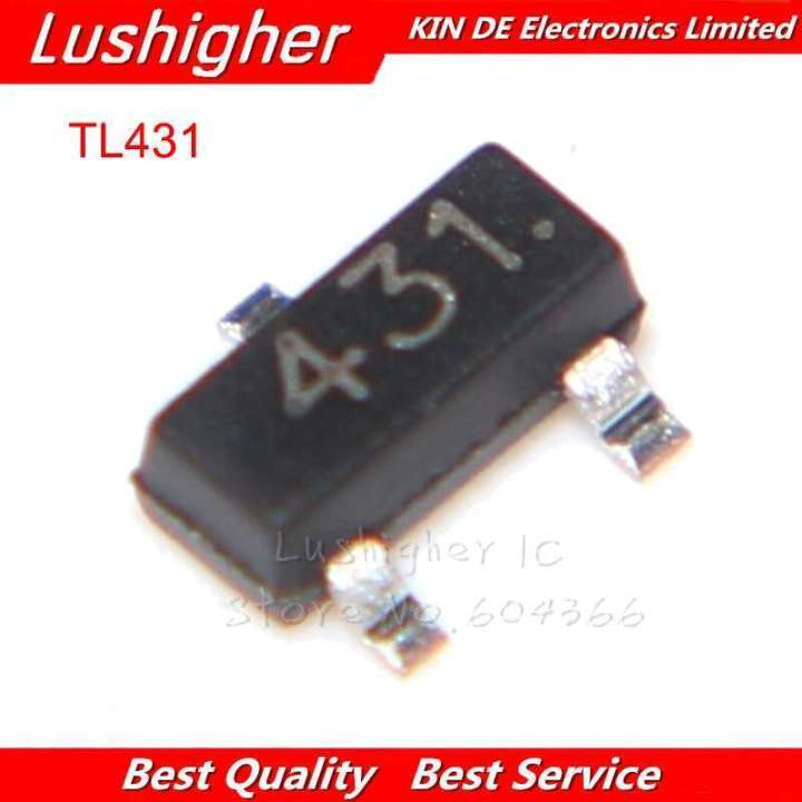50pcs TL431 TL431A SOT-23 431 SOT SMD New Voltage Regulator IC | Daraz.lk