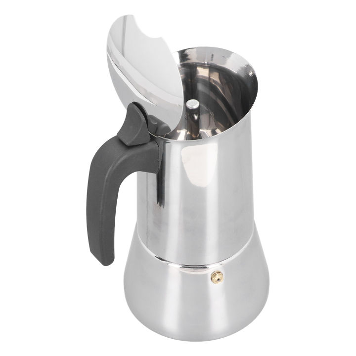 Moka Maker Pot 430 Stainless Steel Simple Operation Moka Pot for ...