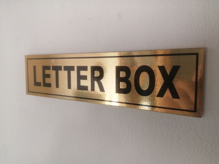 Signage Board-Letter Box | Daraz.lk