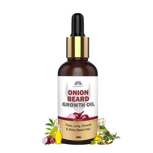 INTIMIFY Onion Beard Growth Oil | Dadhi Badhane Wala Oil | Beard Oil ...