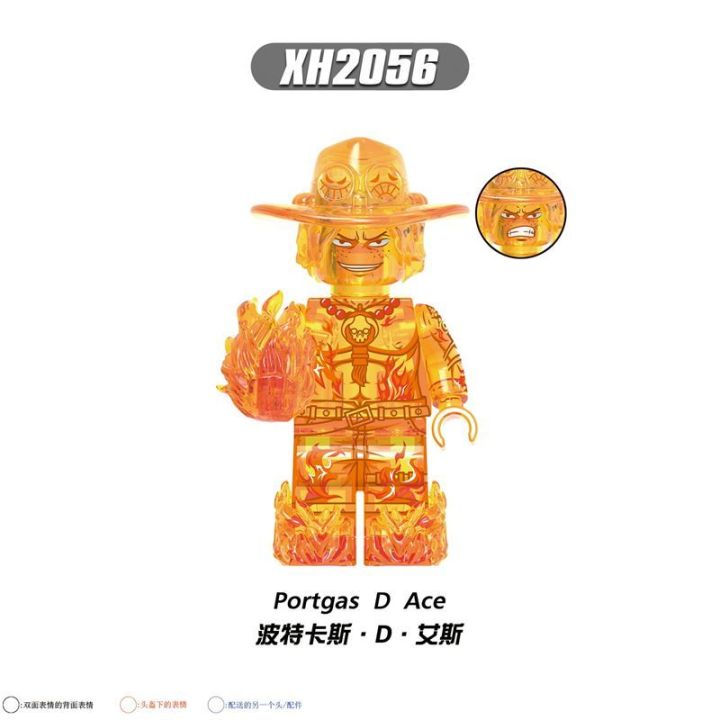【HavenHub】X0355 Compatible with LEGO One Piece Zoro Ace Monkey D. Luffy ...