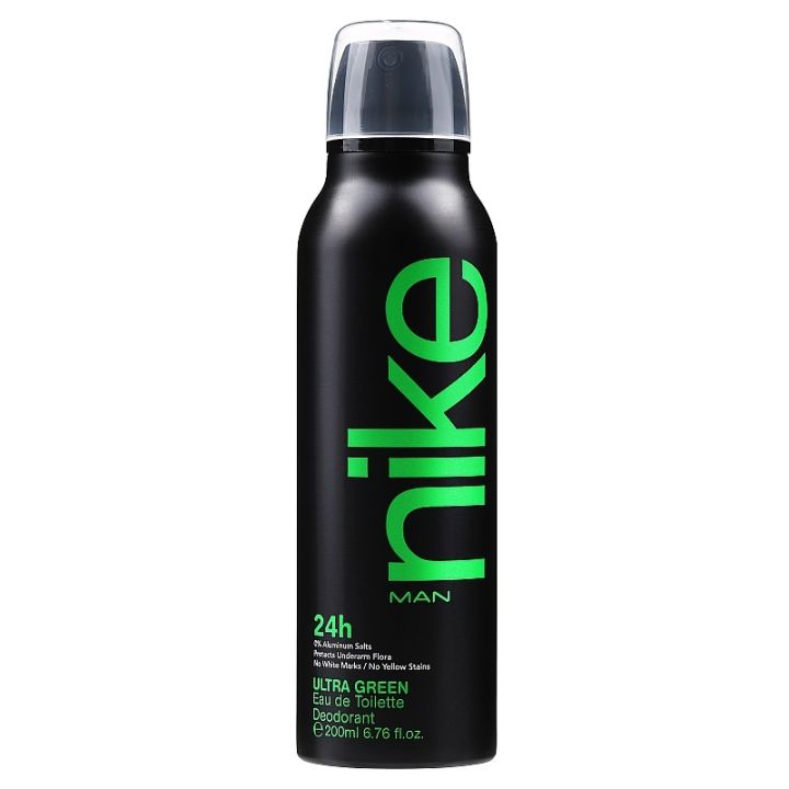 NIKE MEN ULTRA GREEN BODY SPRAY 200ml | Daraz.lk