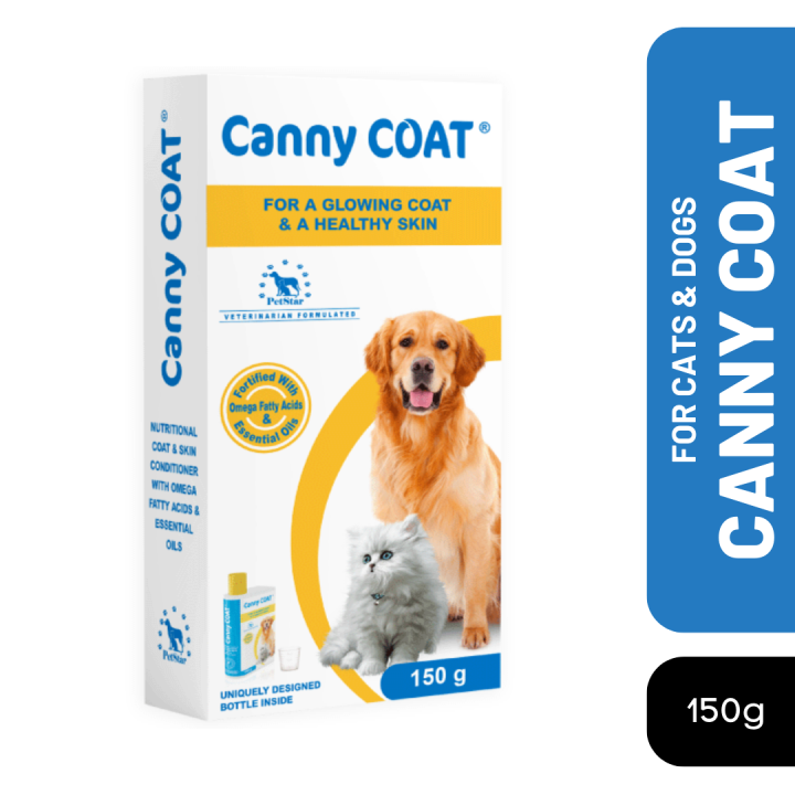 Canny Coat Vitamin Syrup for Cats & Dogs (150g) | Daraz.lk
