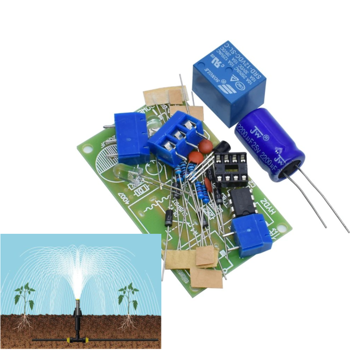 NE555 Water Level Switch Controller DIY Kit Water Level Sensor ...