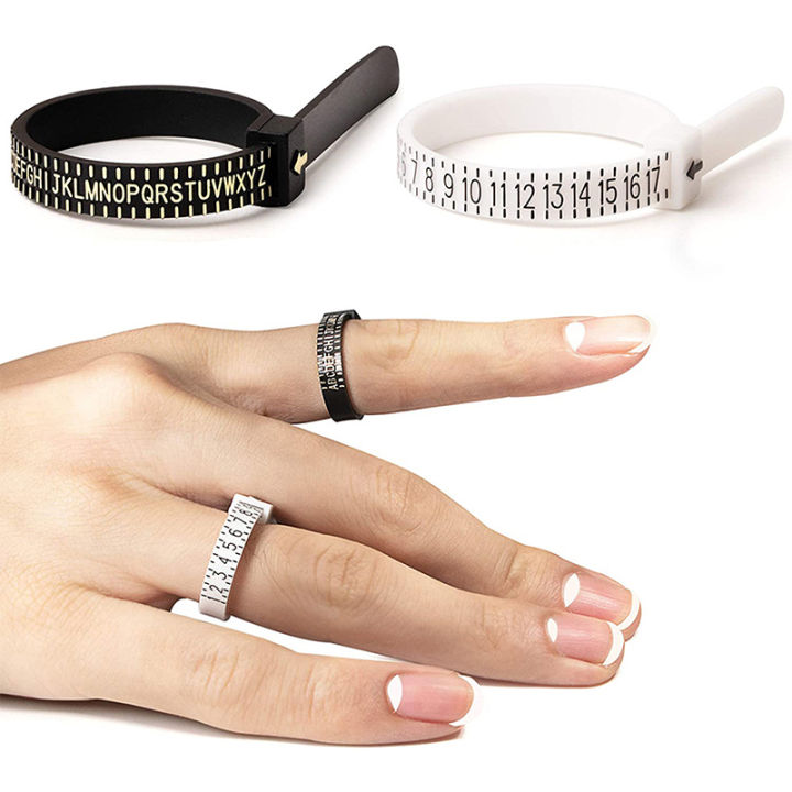 Ring sizer Measure Finger Measure Gauge Men and Womens Jewelry ...