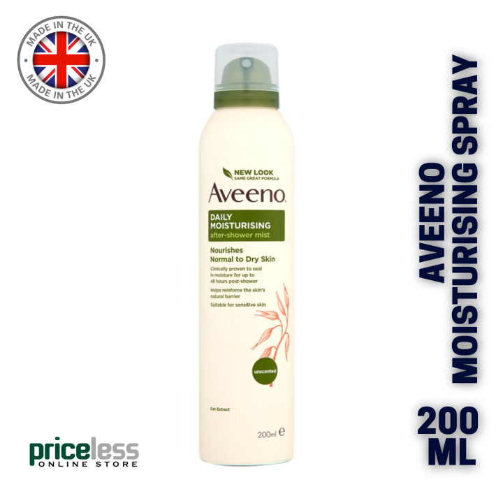 Aveeno Daily Moisturising After Shower Spray 200ml | Daraz.lk