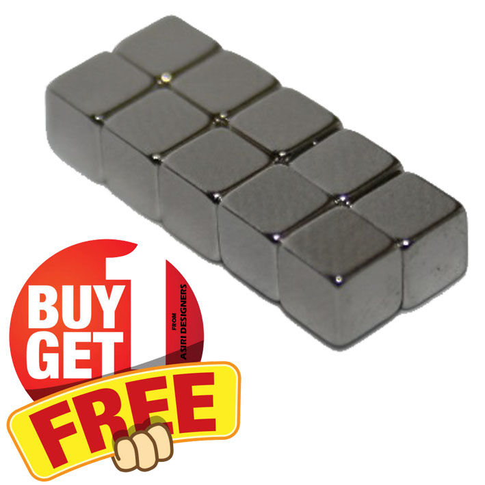 Square Block Magnets 10 Pcs | Daraz.lk