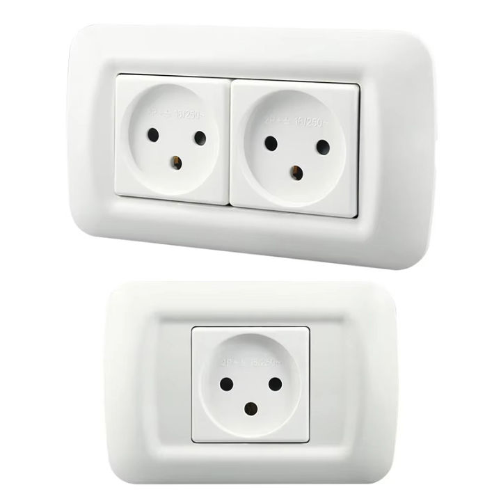 Multiple Wall Socket Standard Outlet 16A Electrical Sockets Adapter ...