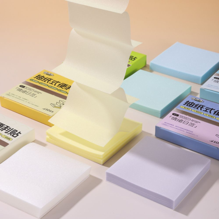 New Pull Out Design Sticky Notes Macaron Color Korean Style Planner ...