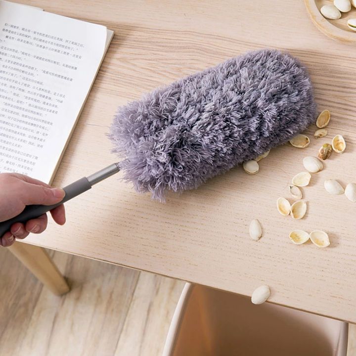 【HOT】 Retractable Electrostatic Duster, Microfiber, Flexible Duster ...
