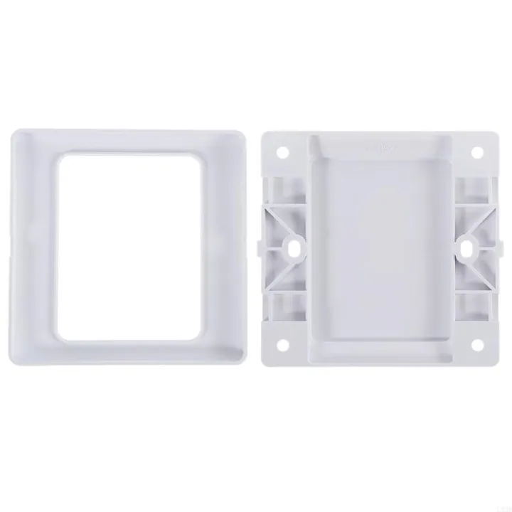 Electric Wall Socket Blank Cover Panel Whiteboard ABS Outlet Plate ...