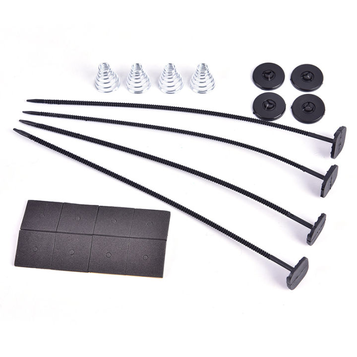 1Set Electric Radiator Fan Tie Strap Mounting Kit Zip Ties Straps Tabs ...