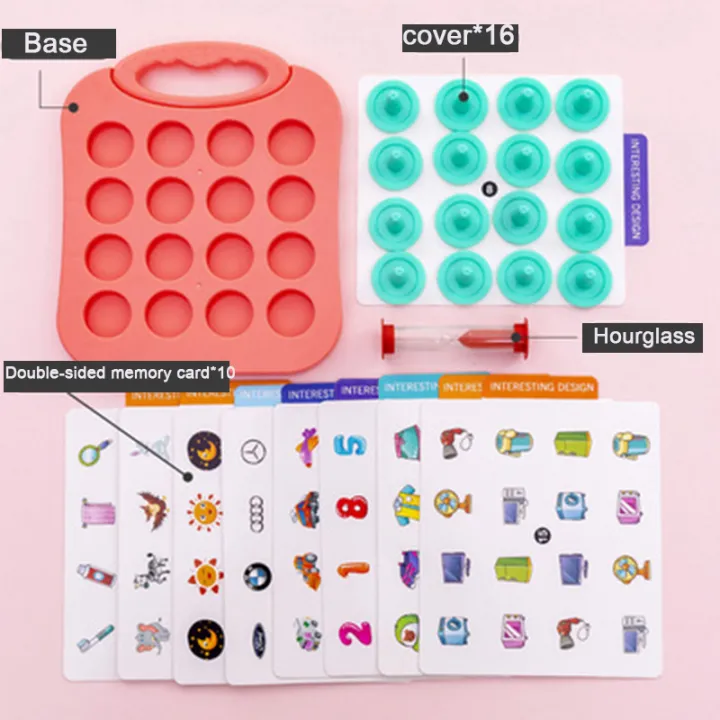 【LuxeGlow】Kids Party Game Memory Chess Memory Concentration Brain ...