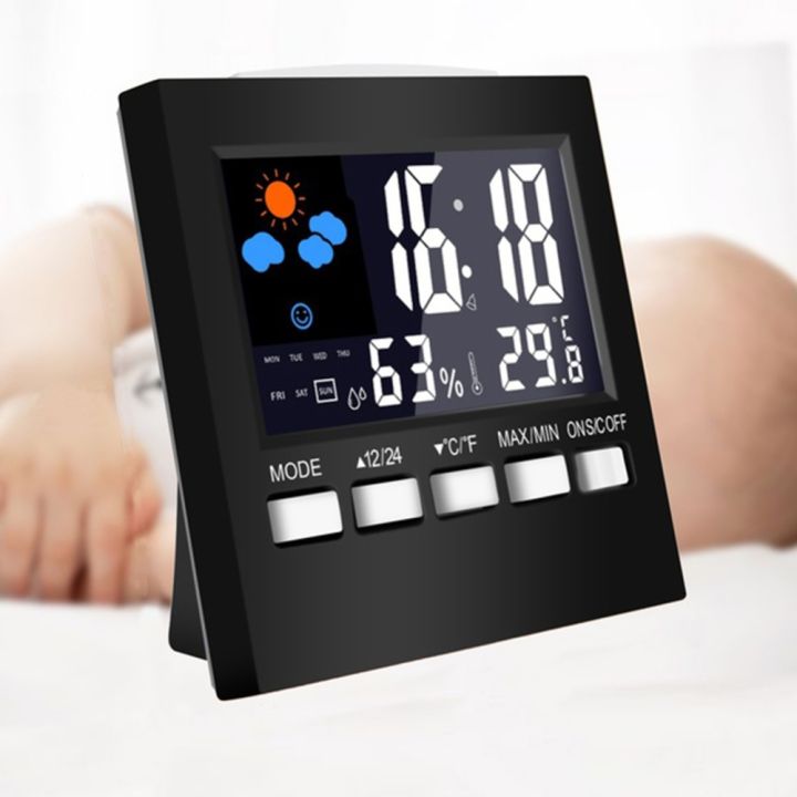 【Special offer】【Special offer】Voice Control LCD Screen Clocks Indoor ...