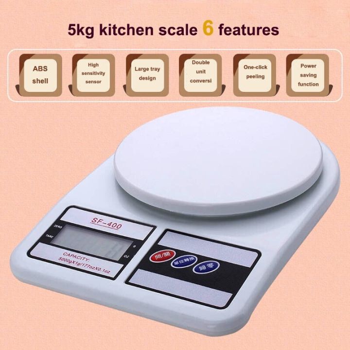 🏡HiMY🏡 Kitchen 10kg/1g Electronic Digital Bakery Scale High Precision ...