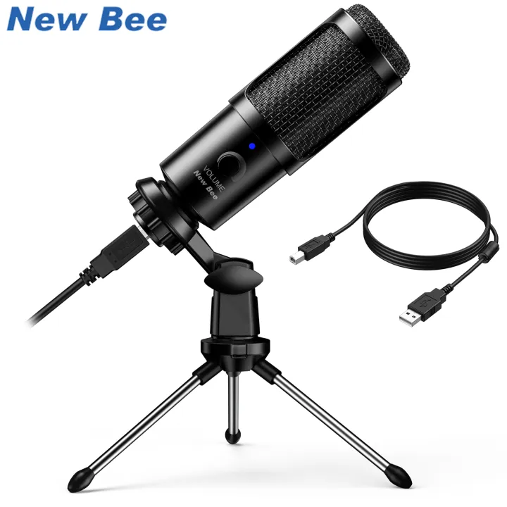 New Bee Dm18 Usb Condenser Microphone With Hold For Live Streaming ...