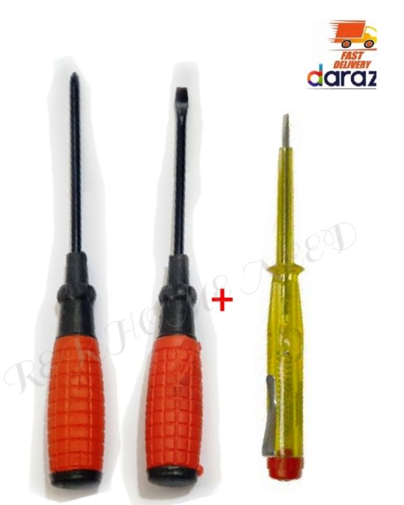 Red Handle Cross Philips Head Universal Best Magnetic Screwdriver With ...